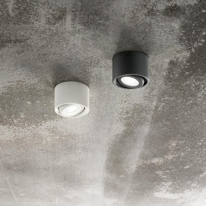 Fabas Luce Anzio Spot Warmweiß 6W Ø 8cm Weiß